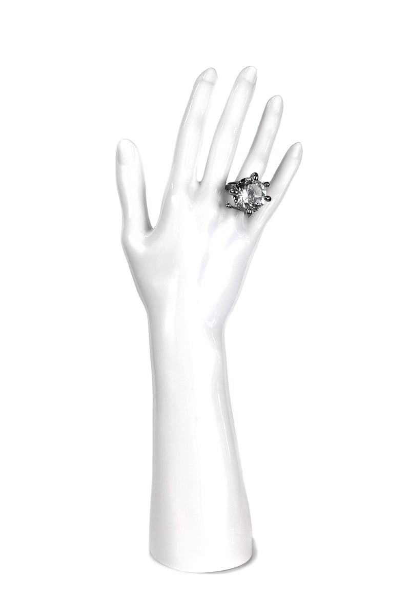 Hugo Kreit XL Stone Ring, Silver – SOOP SOOP