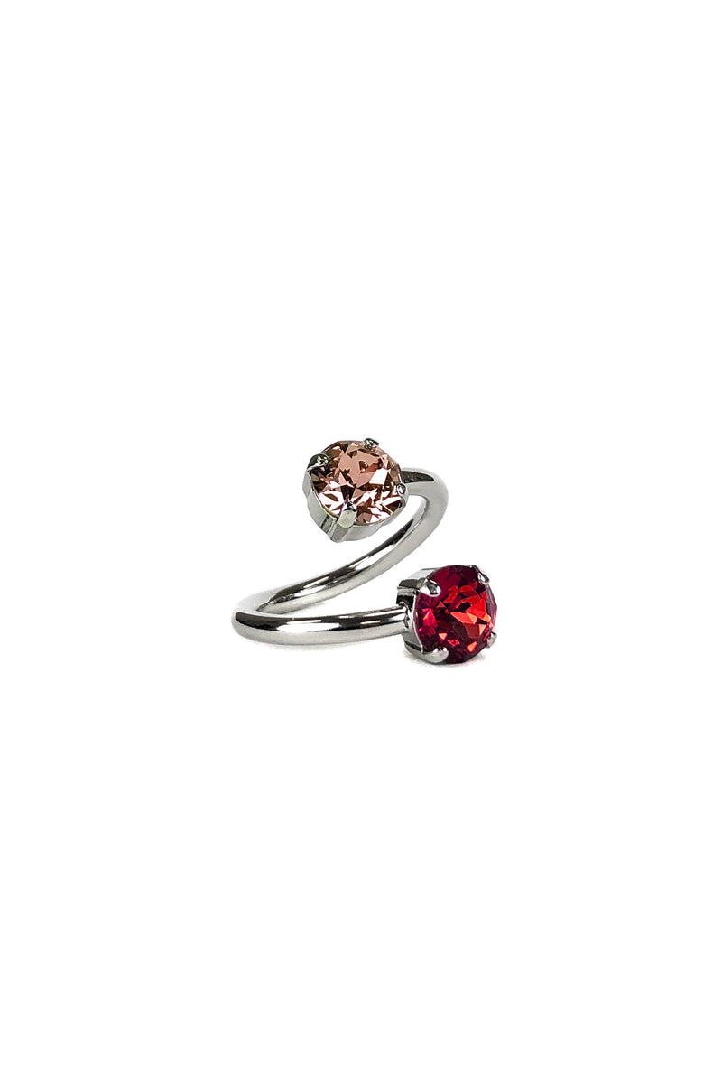 Justine Clenquet Chris Ring, Red & Pink – SOOP SOOP