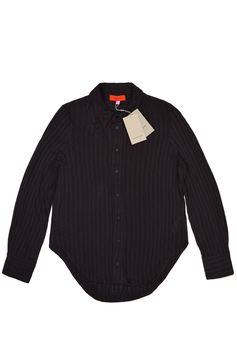 Eckhaus Latta Shrunk Buttondown, Sheer Ripple – SOOP SOOP